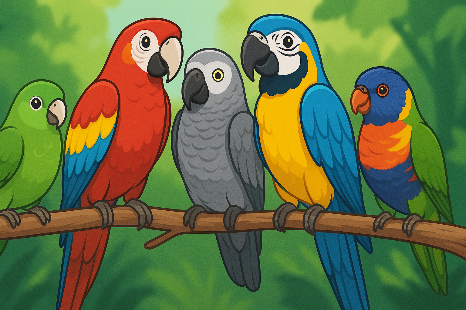 20 Fun Trivia Facts About Parrots – PAINTEDBIRD.SHOP